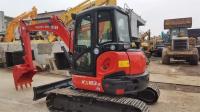 China Japan Original KUBOTA Design 5 Ton Used Mini Excavator KX163 Model KX163-5 with Swing Boom for sale