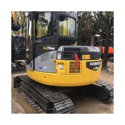 China Original Hydraulic Pump 41KW Japan Original komatsu PC78US Excavator 7 ton Used Mini for sale