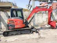 China KX 163 Original Paint Second-hand 6 Ton Kubota Excavator with 0.22m3 Bucket Capacity for sale