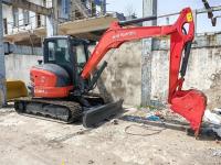 China KX 163 Original Paint Second-hand 6 Ton Kubota Excavator with 0.22m3 Bucket Capacity for sale