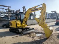 China Used 5Ton Komatsu 56 Mini Excavator Moving Type Crawler Affordable for sale for sale