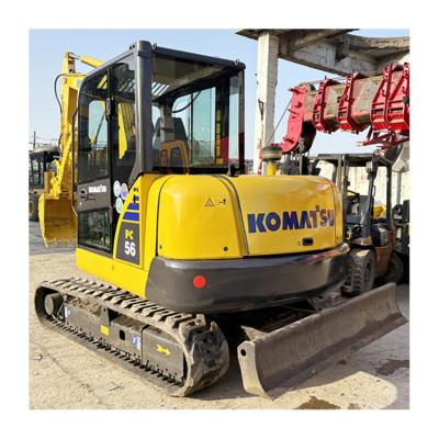 China Good Condition 5 Ton Used Mini Excavator Japan Original Komatsu 56 in Shanghai for sale