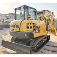 China Good Condition 5 Ton Used Mini Excavator Japan Original Komatsu 56 in Shanghai for sale