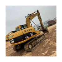 China Cat 312 Excavator Crawler Chain Moving Type with Good Health and Durable Construction for sale