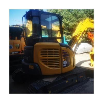 China 1950 Working Hours Used Komatsu 55 Crawler Excavator for Excavation Projects for sale