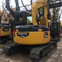 China Original Hydraulic Valve Komatsu PC78 8 Ton Crawler Excavator with 880 Working Hours for sale
