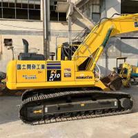 China Japan original secondhand used Komatsu PC210-8 excavator digger 21 ton in Shanghai for sale