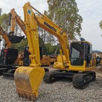 China Hydraulic Cylinder Original Komatsu PC110 Second Hand Crawler Digger For Construction for sale