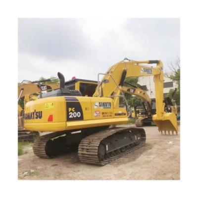 China 20T Original Komatsu PC200-8 Excavator Hydraulic Crawler Construction Machine for Benefit for sale