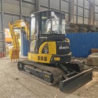 China 2022 Japan Komatsu PC55MR Used Small Crawler Excavator With Original Hydraulic Valve for sale