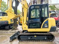 China Komatsu PC56 Excavator For Construction Used Mini Excavator 34.5KW Machine Weight 5000 KG for sale