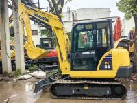 China Komatsu PC56 Excavator For Construction Used Mini Excavator 34.5KW Machine Weight 5000 KG for sale