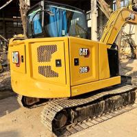 China 6 Ton Used CAT 306 Excavator Mini With Crawler Chain And Low Working Hours for sale