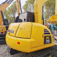 China Good Health Japan Original Crawler Chain Komatsu PC70 Excavator With Low Working Hours for sale