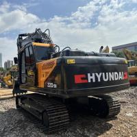 China Made In Korea Original Used Hyundai 220LC-9S Hydraulic Excavator 22 Ton for sale