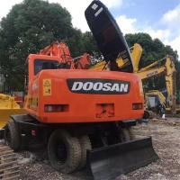 China Original Used Doosan Dh210w-9 Wheeled Excavator 21 Ton In Shanghai for sale