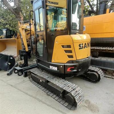 China 2023 Sany SY35U Excavator 3780KG Operating Weight 0.12m³ Bucket for sale