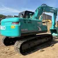 China 2023 Kobelco SK140 Excavator 14 Ton 860 Hours Original Components for sale