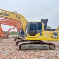 China Used Komatsu PC200-8 Excavator with 19.9 Ton Operating Weight and 0.8 m³ Bucket Capacity 2021 Year Model for sale