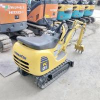 China 2019 Komatsu PC01 Used Excavator with 0.1ton Operating Weight and 0.008m³ Bucket Capacity for sale