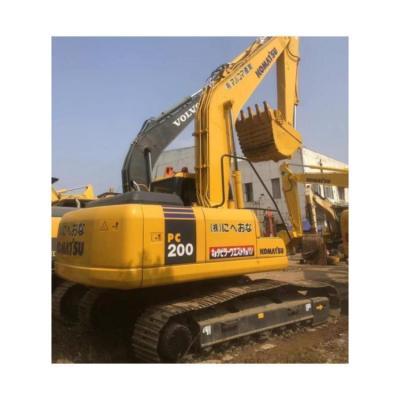 China 2022 Year Model Komatsu PC200-7 Crawler Excavator with Machinery Test Report and Video Outgoing-Inspection for sale