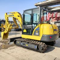 China 2023 Model Komatsu PC56 Excavator with 5.6 Ton Operating Weight and 0.22m³ Bucket Capacity for sale