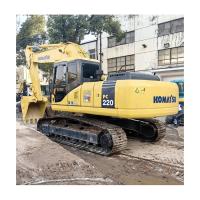 China Used Komatsu PC220-7 Excavator with 22000 KG Machine Weight 1m³ Bucket Capacity and 107KW Power for sale