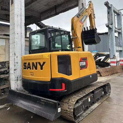 China 2023 Sany SY55 Mini Excavator with 0 Working Hours 36KW Power and 0.23m³ Bucket Capacity for sale