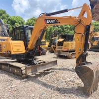 China 95% New 2022 Sany Excavator with 6000KG Operating Weight and Original Hydraulic Components for sale