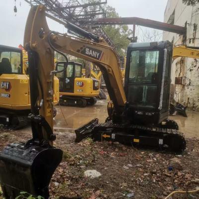 China Used Sany SY35U Mini Excavator with 36KW Power 0.23m³ Bucket Capacity and 5780KG Operating Weight for sale