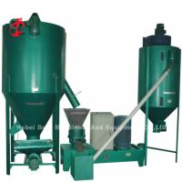 China Motor Driven Feed Mill Equipment , Stainless Steel Feed Crushing Machine Rose for sale
