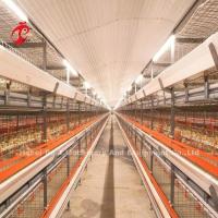 China Intelligent Poultry Battery Cage System Semi Automatic And Automatic For Broilers Iris for sale