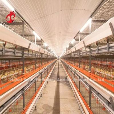 China Intelligent Poultry Battery Cage System Semi Automatic And Automatic For Broilers Iris for sale