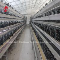China 2.8mm-3.5mm Cage Wire Diameter Poultry Farming Cage System for High Rearing Efficiency Adela for sale