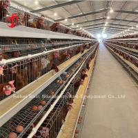 China Best Selling A Type 4 Tiers Hot Galvanized Automatic Chicken Battery Cages For Sale Adela for sale