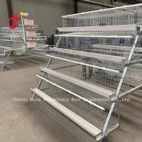 China Galvanized A Type 3 Tier  Or 4 Tier Chicken Poultry Layer Battery Cage For 45,000 Birds Poultry Chicken Farm Doris for sale