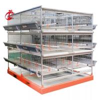China Hot Galvanized Chicken Battery Cage For Poultry Farm Mia for sale