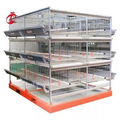 China Hot Galvanized Chicken Battery Cage For Poultry Farm Mia for sale