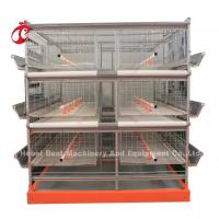 China Hot Galvanized Chicken Battery Cage For Poultry Farm Mia for sale