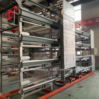 China 20 Years Lifespan Layer Poultry Farming Automatic Chicken Cage Equipment For 20,000 Layers Adela for sale