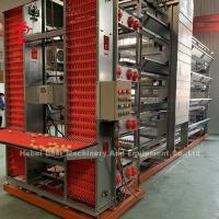 China H Type Full Hot Dip Galvanized Automatic Chicken Cage Equipment For Chicken Farm Sandy for sale