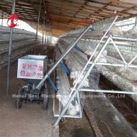 China Automatic Chicken Feeding Cart Designed For Chicken Battery Cage Poultry Farm Sandy for sale