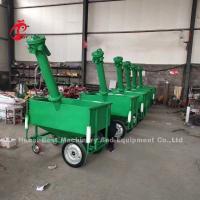 China Automatic Chicken Feeding Cart Work For 3 Tier Or 4 Tier Chicken Cage Doris Shi for sale
