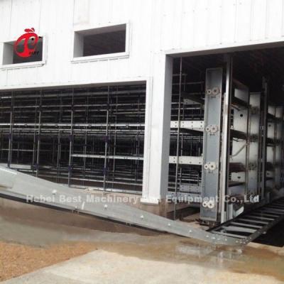 China Stable A Or H Type Meat Broiler Cage System Fully Automatic Chicken Cage Doris Shi for sale