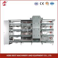 China Automatic H Type Meat Broiler Chicken Cage 84 Birds Poultry Farm Equipment  Mia for sale