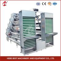 China Automatic Chicken Cage Equipment A Frame 4 Tier Layer Cage System Doris Shi for sale