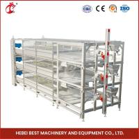 China Q235 Steel Poultry Farming Equipment H Type Automatic Pullet Brooding Cage Mia for sale