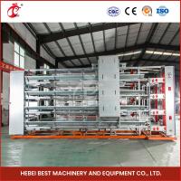 China Efficient H Type Poultry Layer Cage System With Automatic Feeder And Plastic Nipple Drinkers Star for sale