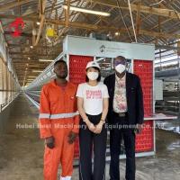 China Stacked Poultry 128 Birds Battery Type Breeding Cage Emily for sale