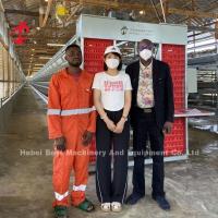China Battery Layer Raising Equipment 200 Birds H Type Automatic Cage System with Video Installation Doris for sale